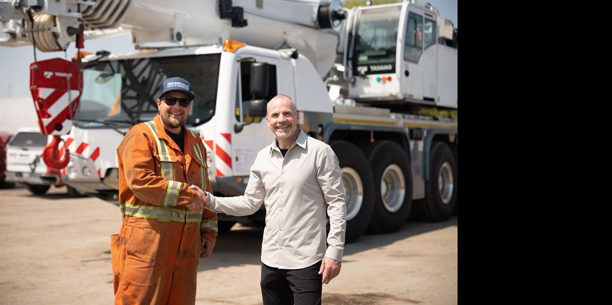 Canada’s first Tadano AC 4.080-1 delivered - Construction Briefing