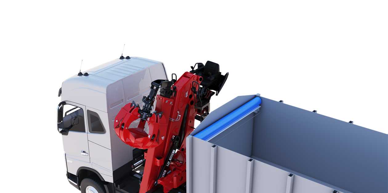 Hiab launches loader crane for recycling - Construction Briefing