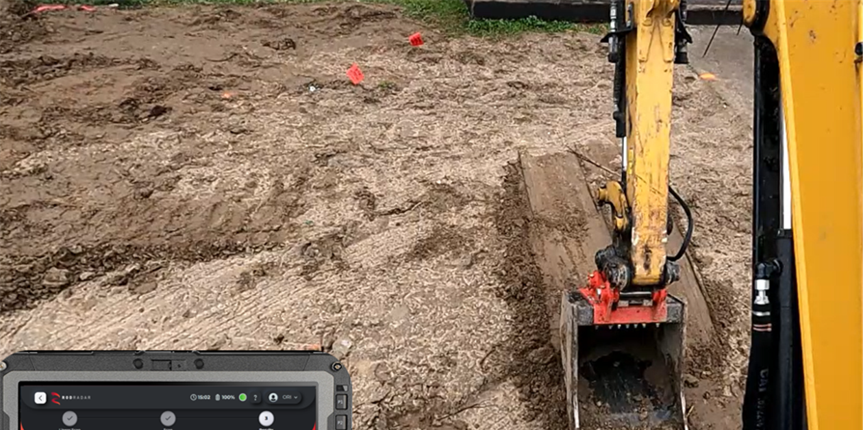 Engcon und RodRadar arbeiten zusammen, um Automatisierung und Sicherheit auf der Baustelle zu ...