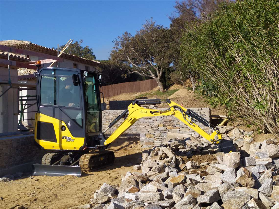 Yanmar launches new SV mini excavator range - Construction Briefing