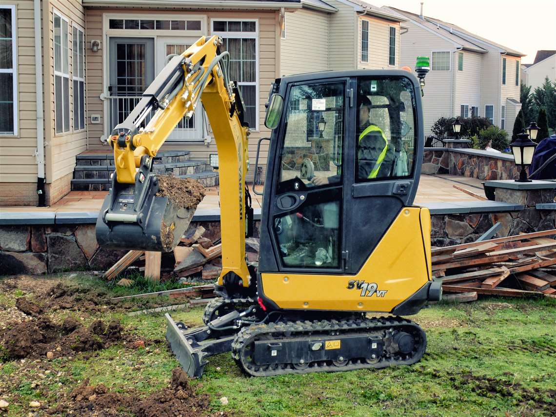 Yanmar launches new SV mini excavator range - Construction Briefing