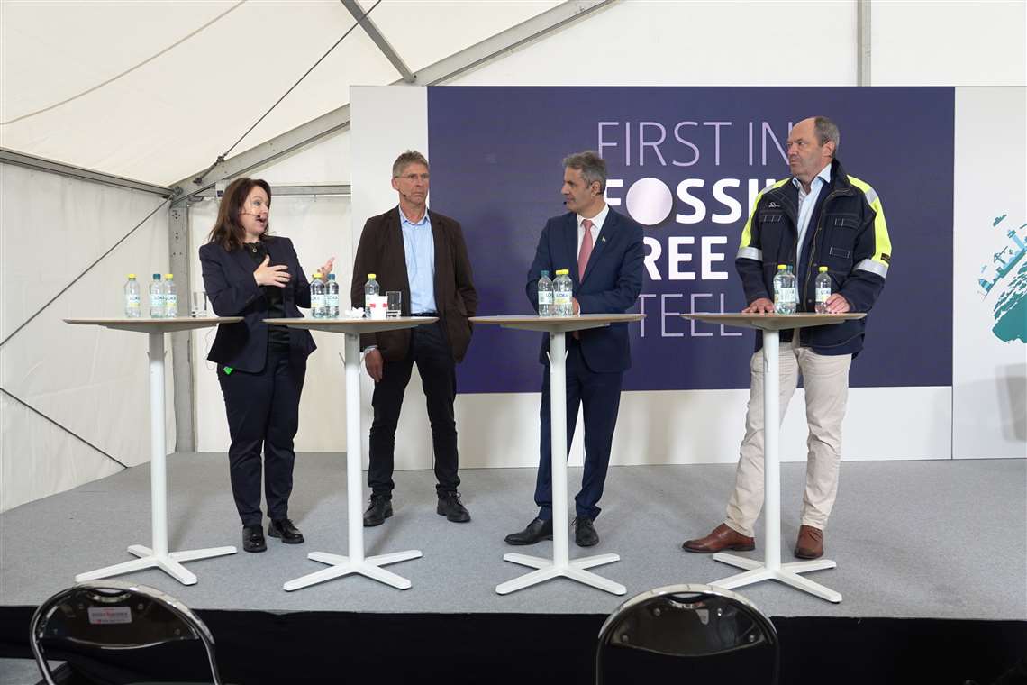 First fossil-free steel delivered - Construction Briefing