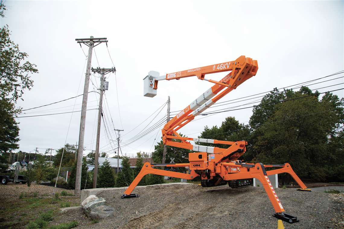 CMC launches insulated spiderlift range - Construction Briefing