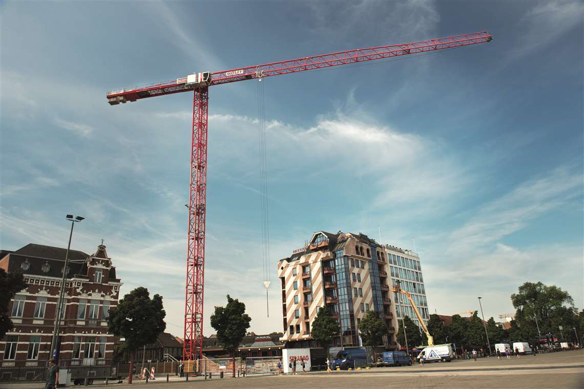 New Wolffkran flat top concept at Bauma - Construction Briefing