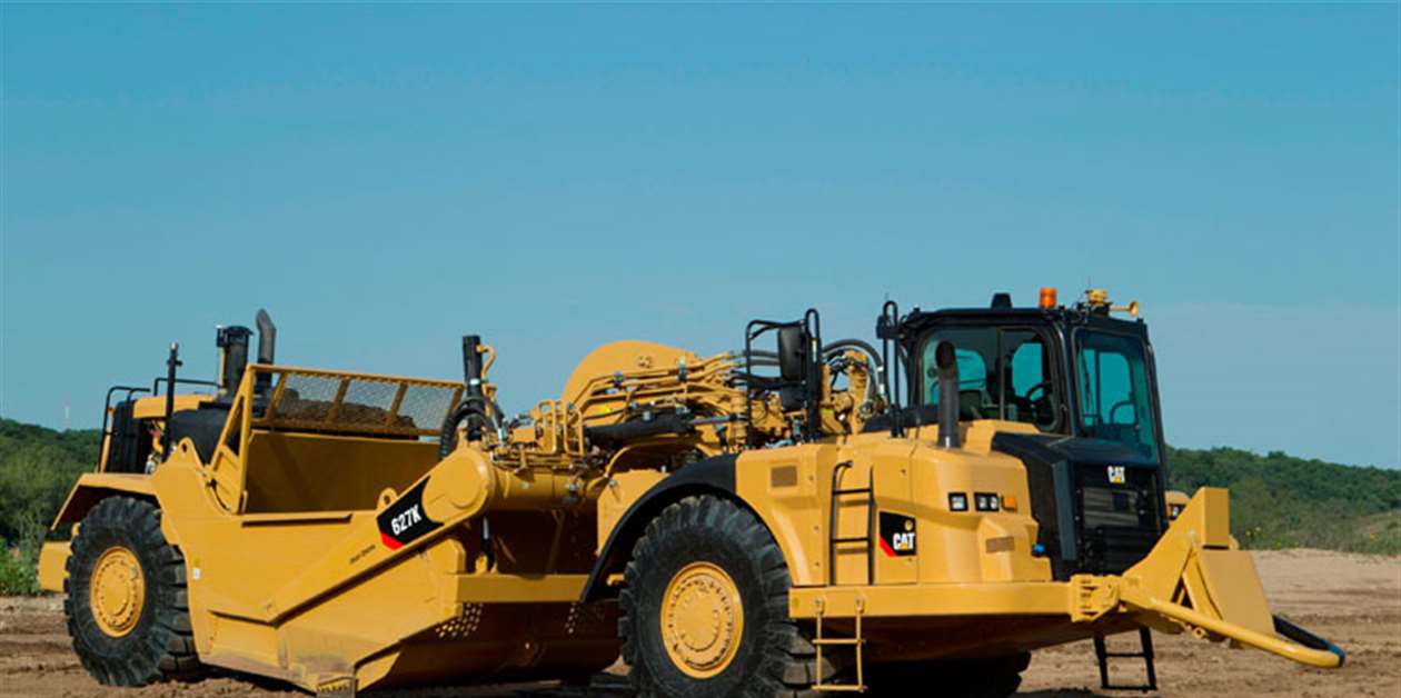 Caterpillar scraper milestone - Construction Briefing