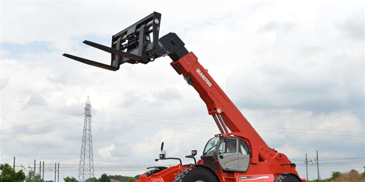 Manitou launches world's largest telehandler - Construction Briefing
