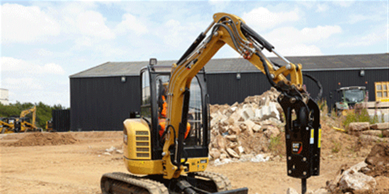 Cat introduces E-Series breakers - Construction Briefing