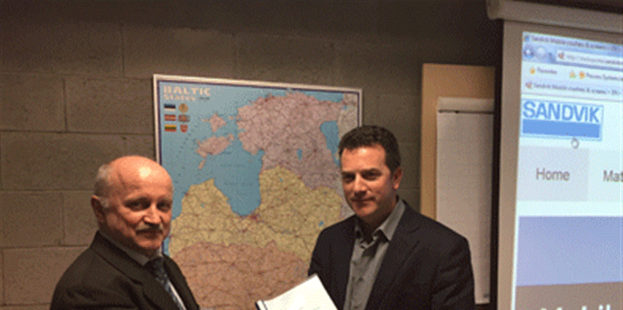New Baltic region distributor for Sandvik - Construction Briefing