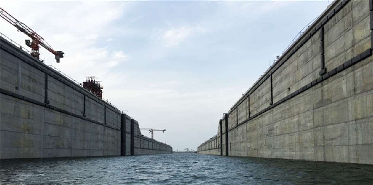 Panama Canal Pacific locks filled - Construction Briefing