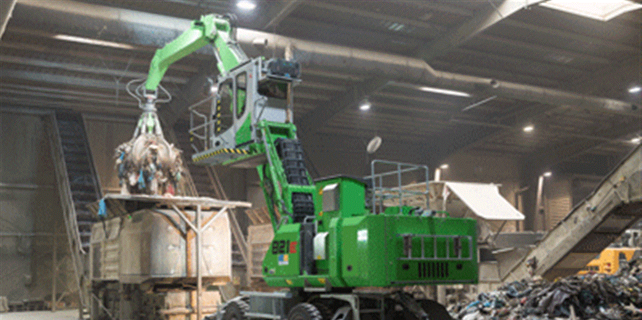 Sennebogen's dual power solution - Construction Briefing