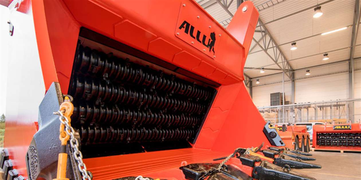 Allu launches its biggest material processing buckets - Construction ...