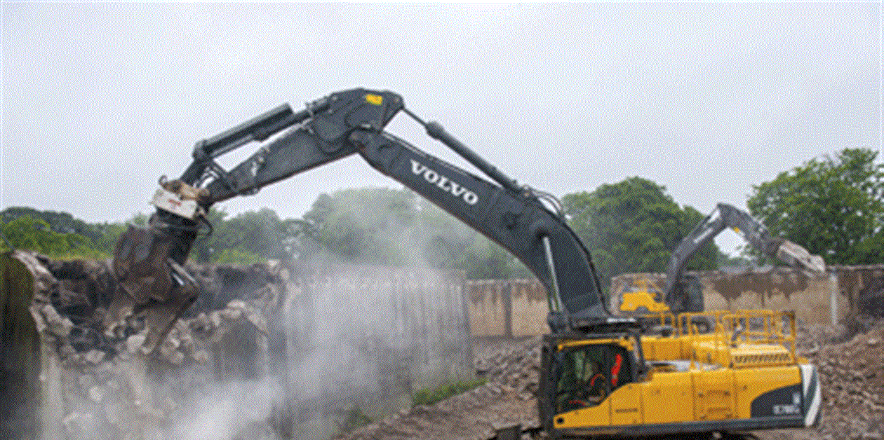 Volvo brings water storage tanks down to size - Construction Briefing