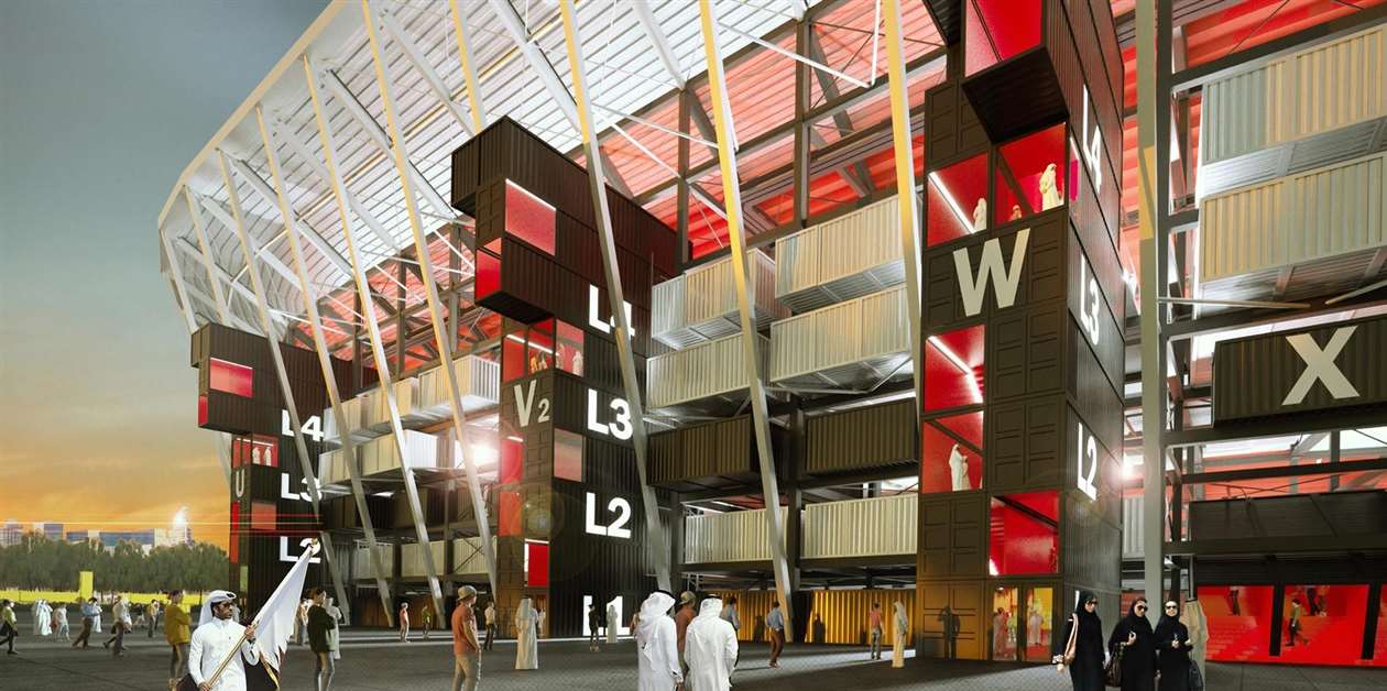 Modular World Cup stadium - Construction Briefing