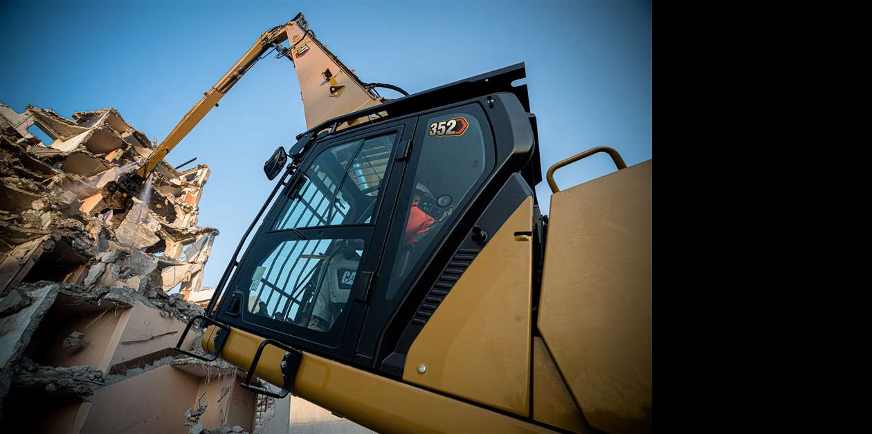 Formal launch for Cat 352 UHD - Construction Briefing