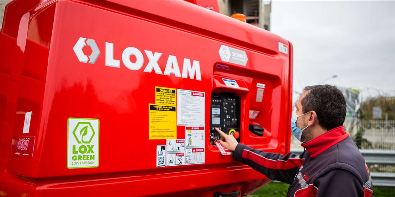 Loxam launches ‘Loxgreen’ low emissions fleet - Construction Briefing