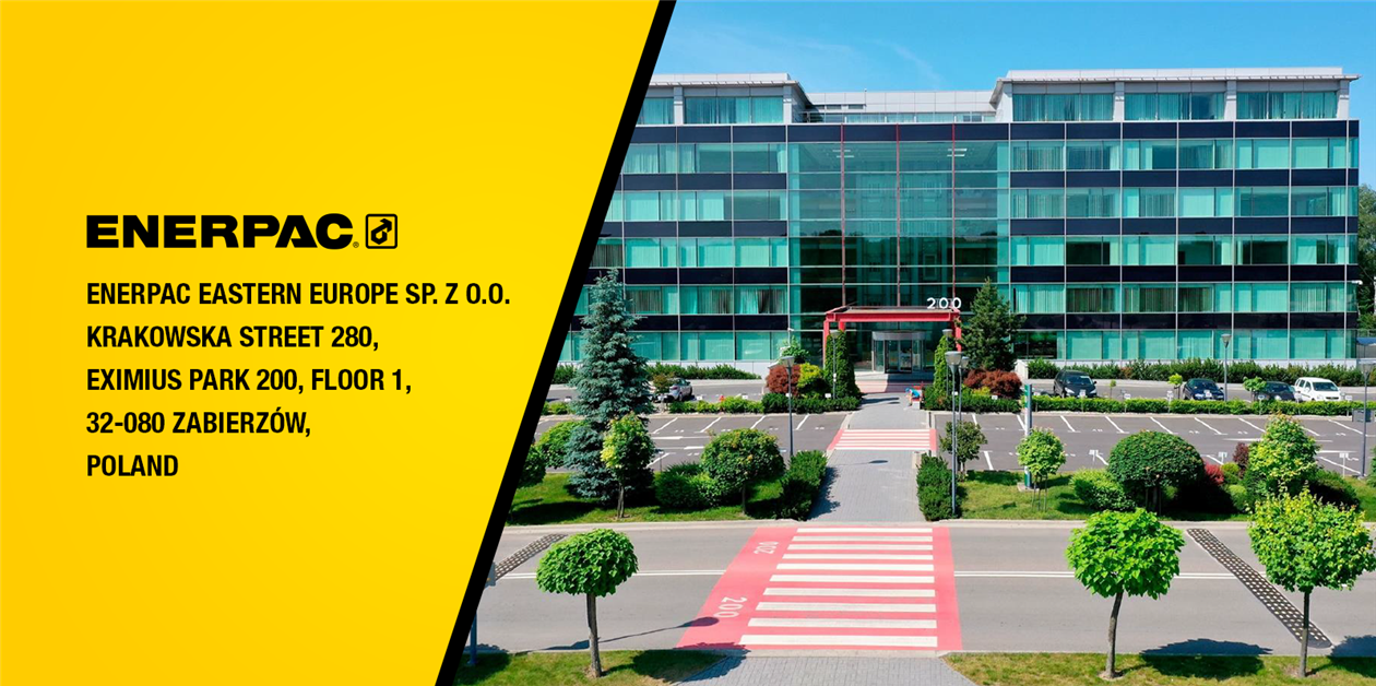 Kraków office for Enerpac - Construction Briefing