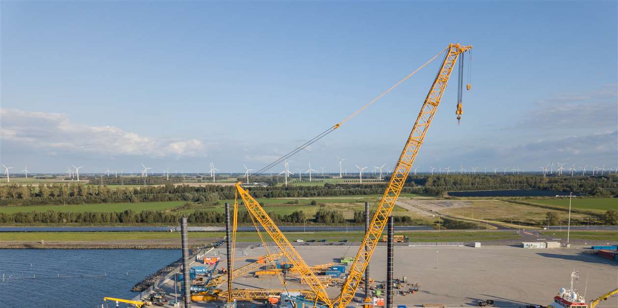 Wind work for Demag PC 6800-1 - Construction Briefing