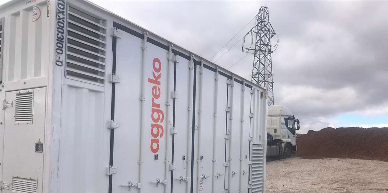 Aggreko installs battery system for Turkey’s grid - Construction Briefing