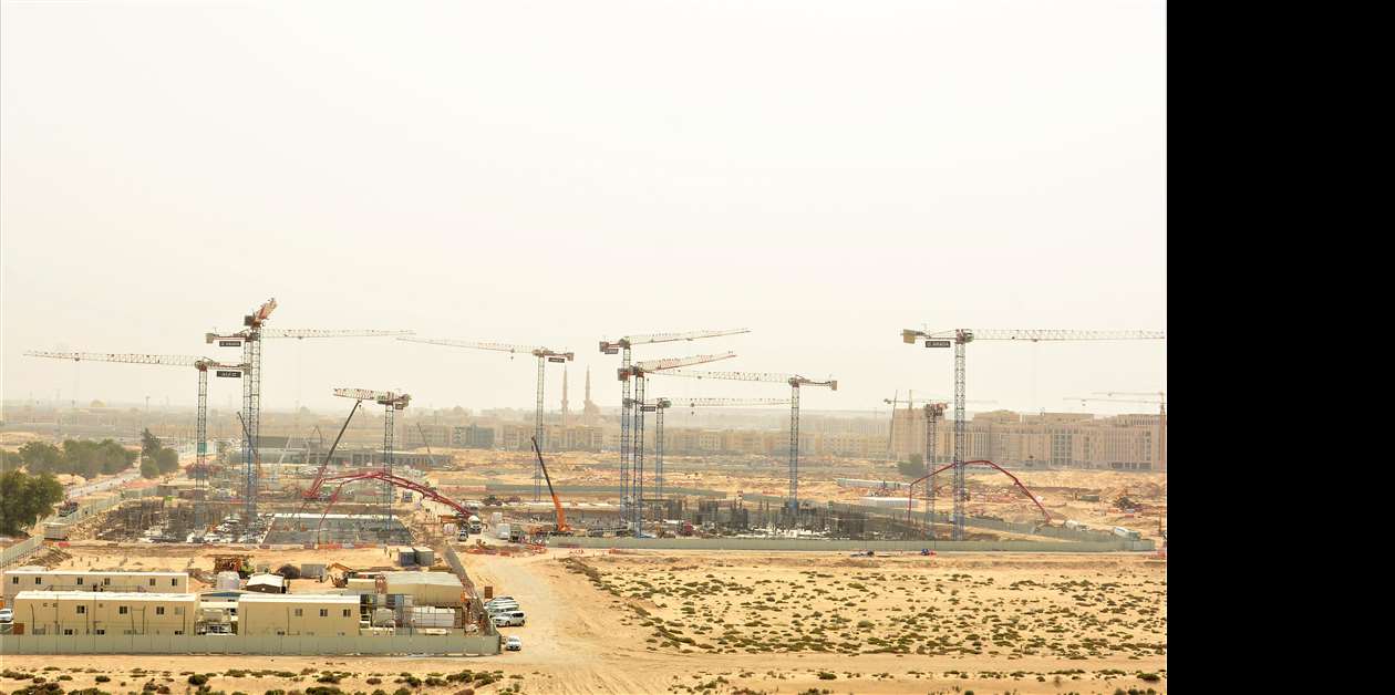 Raimondi towers for Aljada mega project in UAE - Construction Briefing