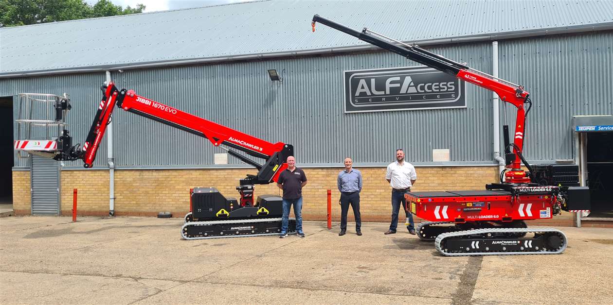 AlmaCrawler appoints UK service partner - Construction Briefing