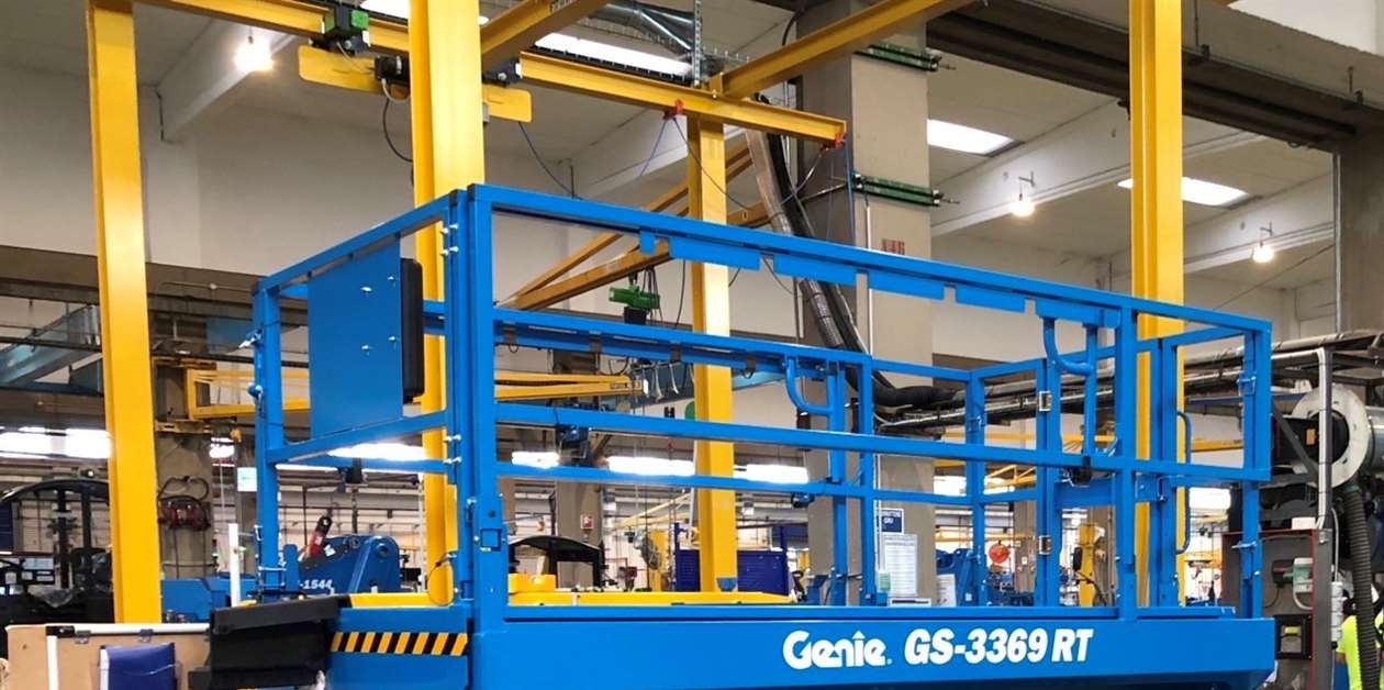 Genie expands scissor production in Italy - Construction Briefing