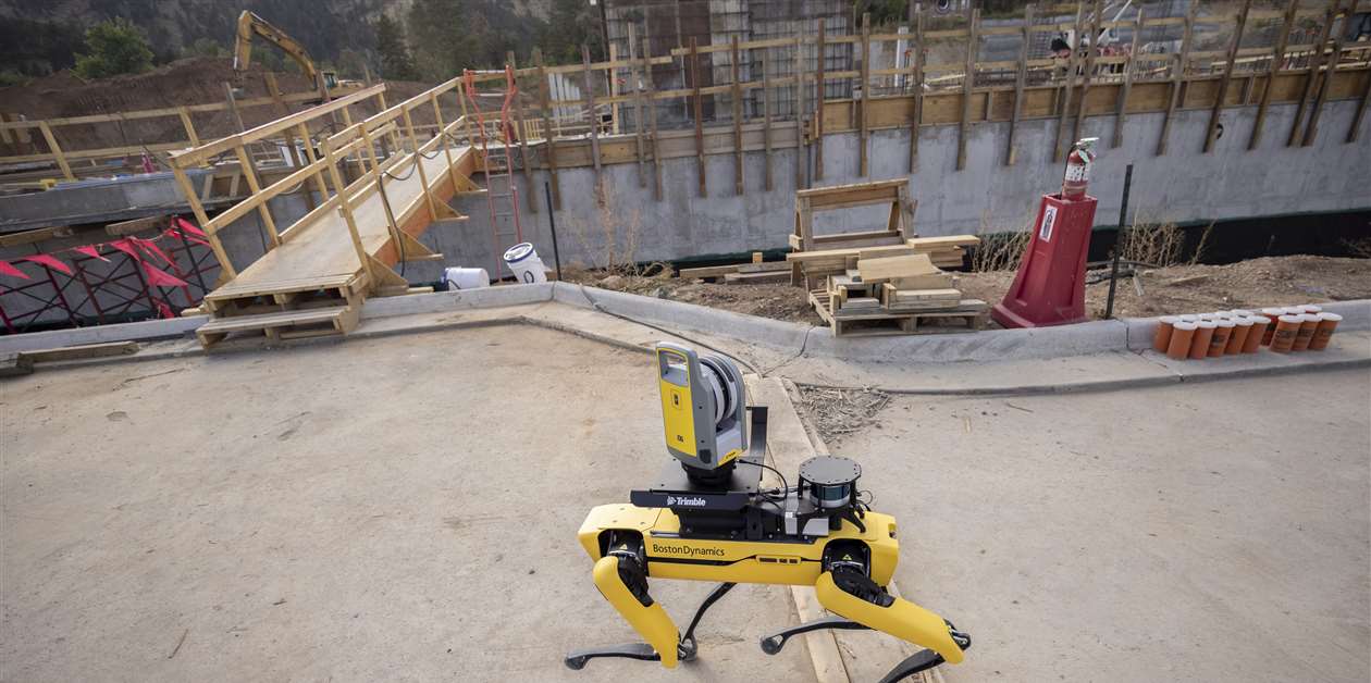 Increased automation for robotic dog - Construction Briefing
