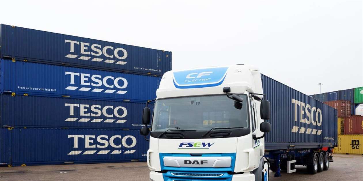 Tesco to start logistics services with battery-electric trucks ...
