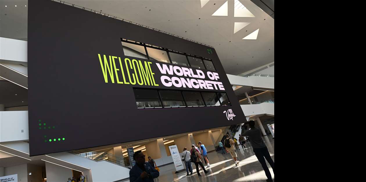 World of Concrete opens in Las Vegas - Construction Briefing