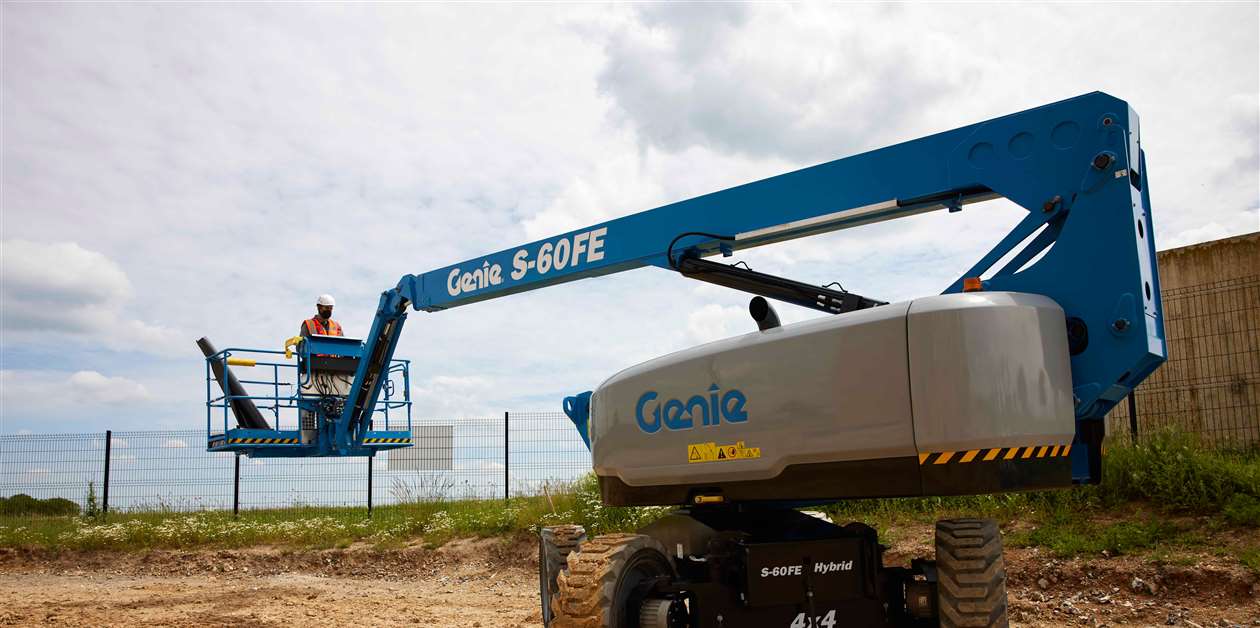 Genie launches hybrid and electric booms - Construction Briefing
