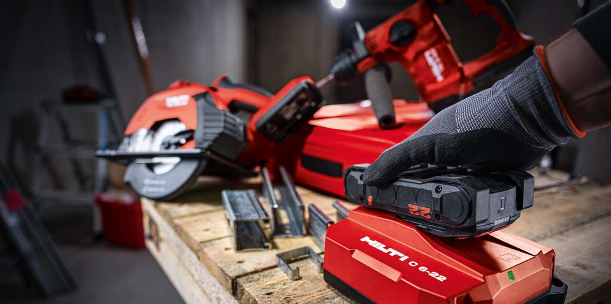 Hilti’s cordless offering hits northern Europe - Construction Briefing