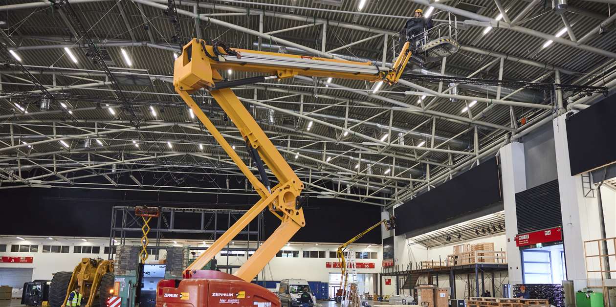 In pictures: Bauma build-up progresses - Construction Briefing