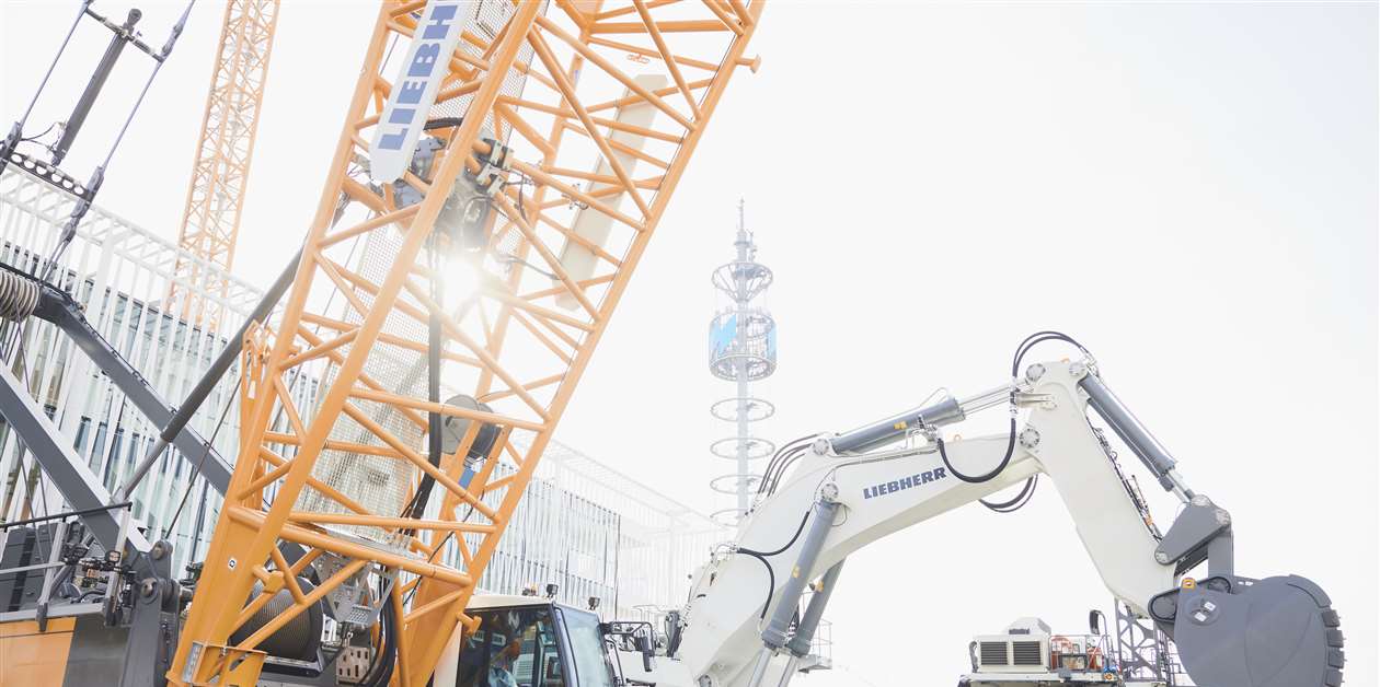 In pictures: Bauma build-up progresses - Construction Briefing