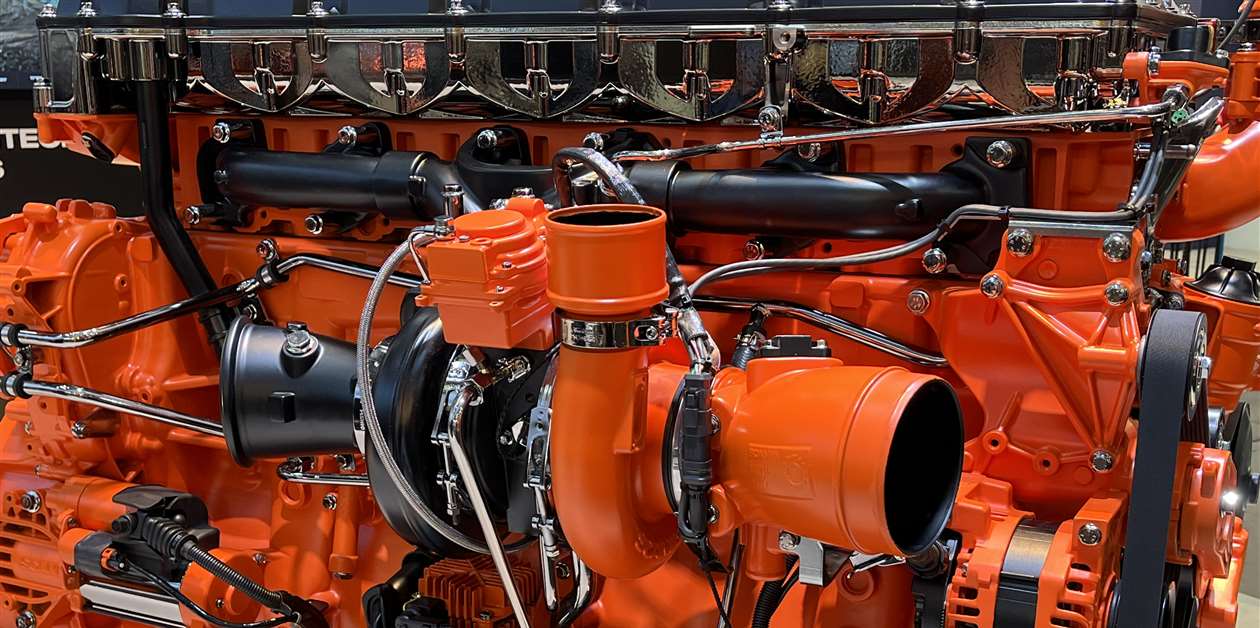 Scania shows new inline engine platform - Construction Briefing