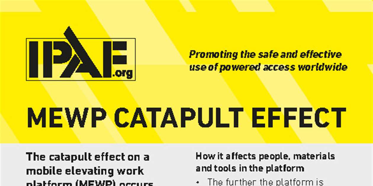 Guidance to avoid catapult effect - Construction Briefing