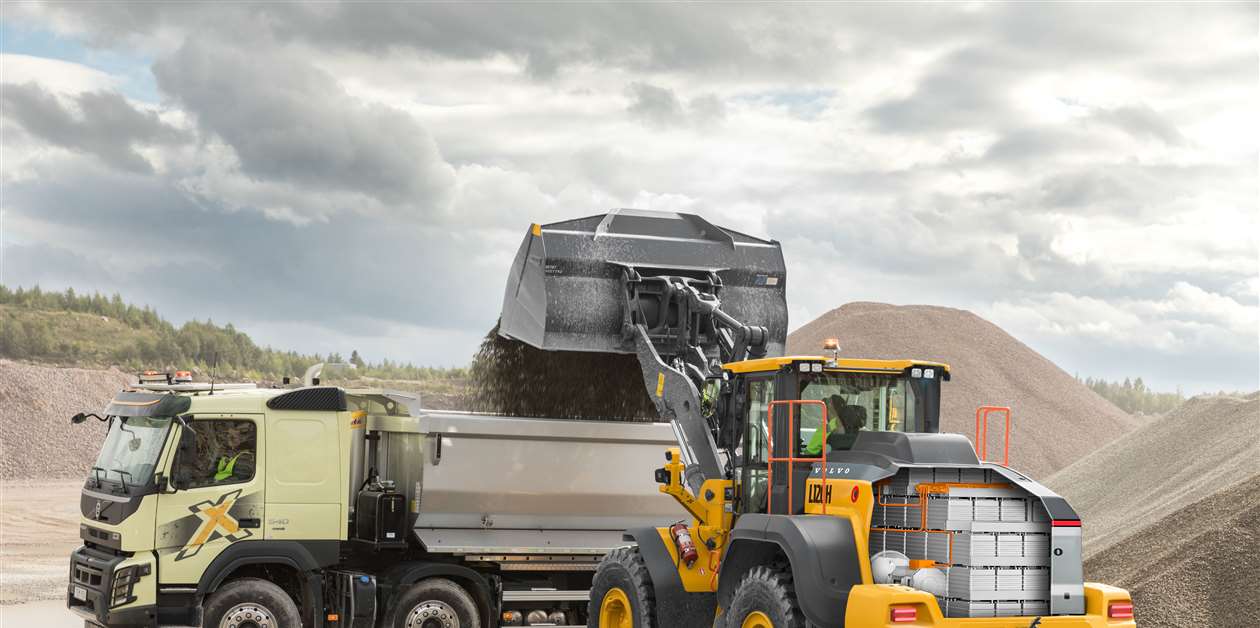 Volvo CE converts mid-sized wheeled loader to electric - Construction ...