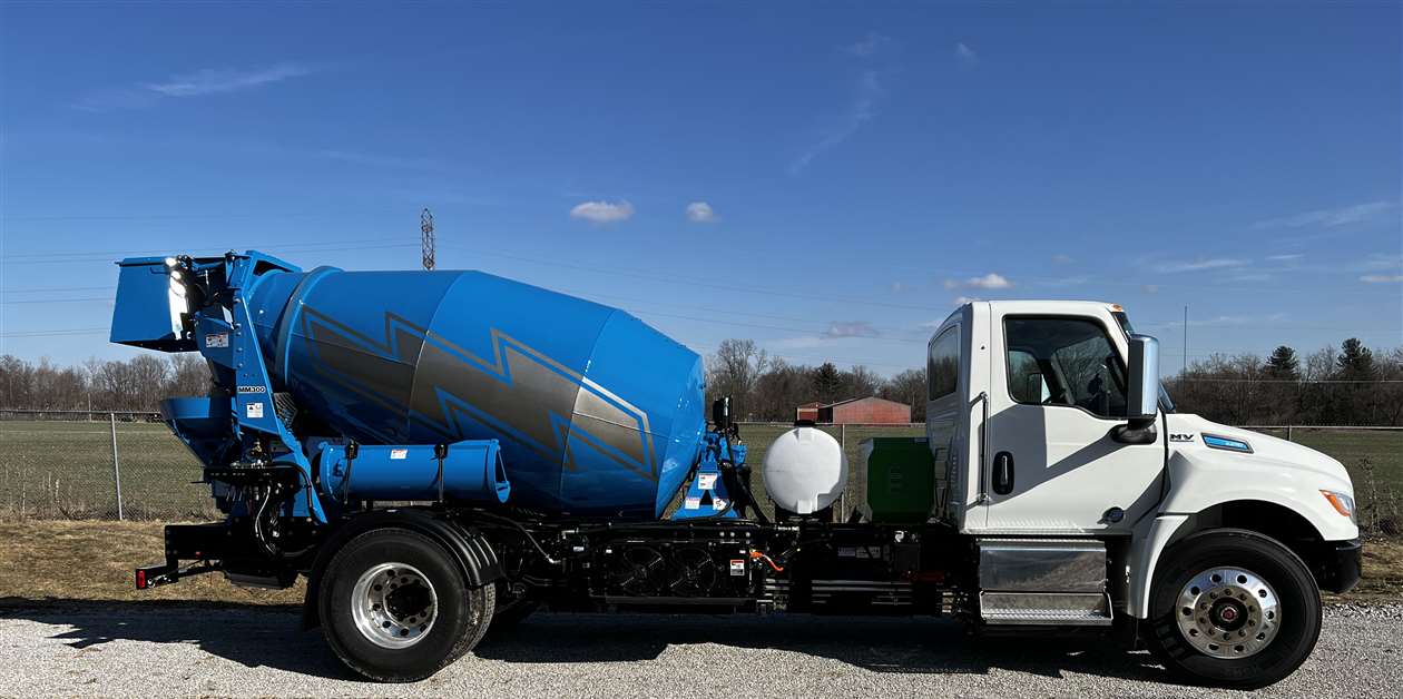 All-electric mini mixer truck to be unveiled - Construction Briefing