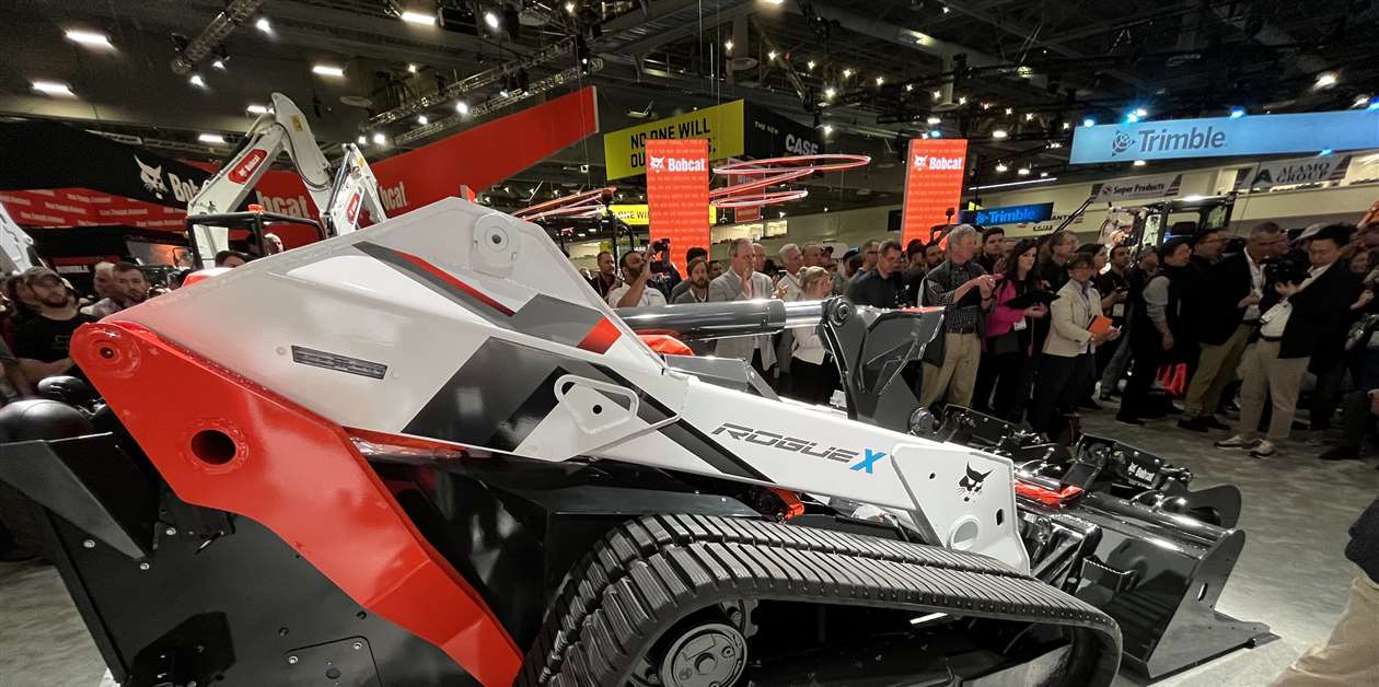 Bobcat’s all-electric skid-steer and autonomous loaders - Construction ...