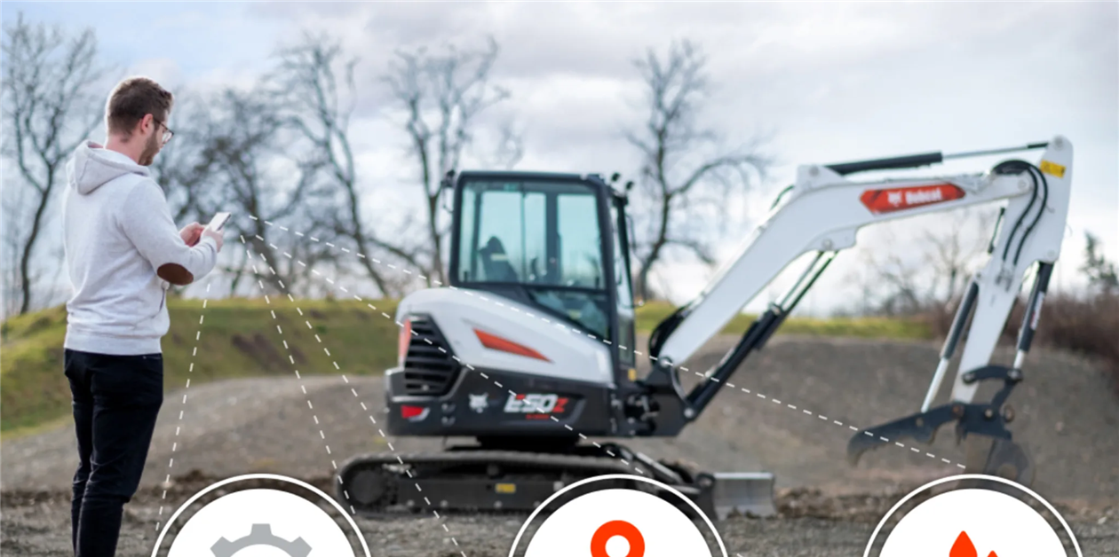 Bobcat launches new machine IQ telematics system - Construction Briefing