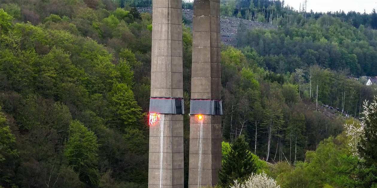 VIDEO: Contractor demolishes 70-metre-high bridge - Construction Briefing