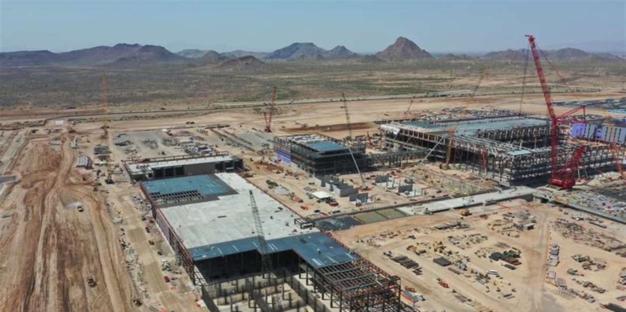 Taiwan chip manufacturer TSMC to build third semiconductor fab in Arizona - Construction Briefing
