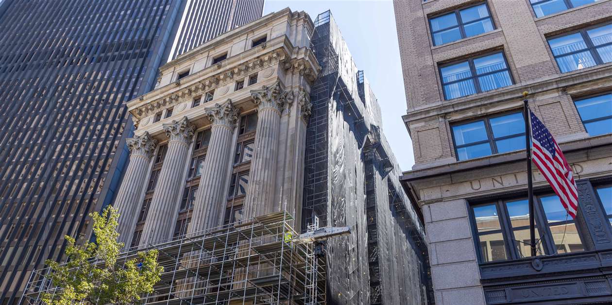 Marr utilizes scaffold robot for historic job - Construction Briefing