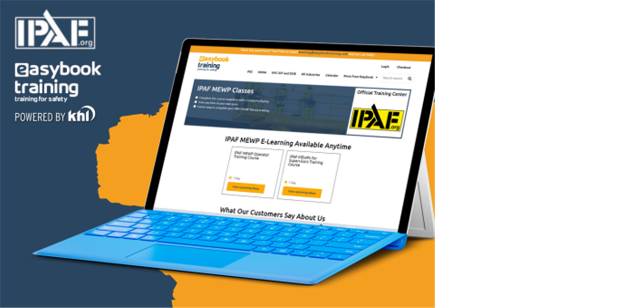 IPAF MEWP courses now available in US through Easybook Training ...