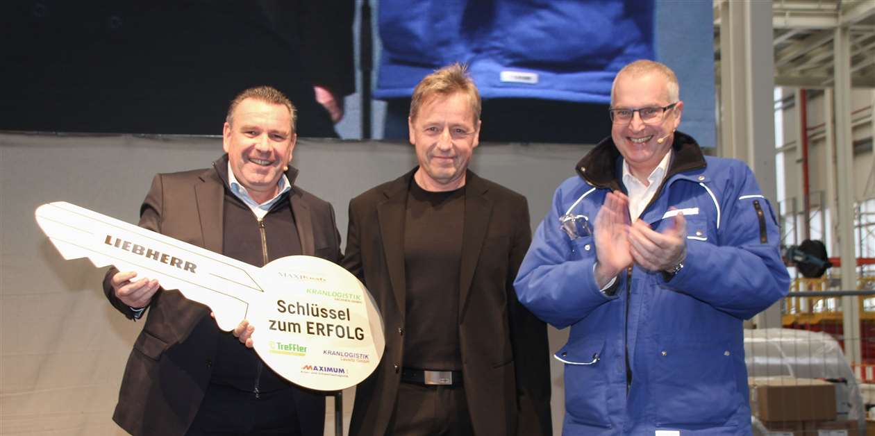 Crane delivery milestone for Liebherr - Construction Briefing