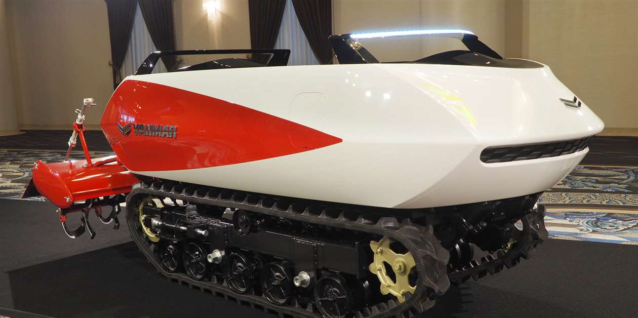 Yanmar unveils prototype electric compact ag machine - Construction ...