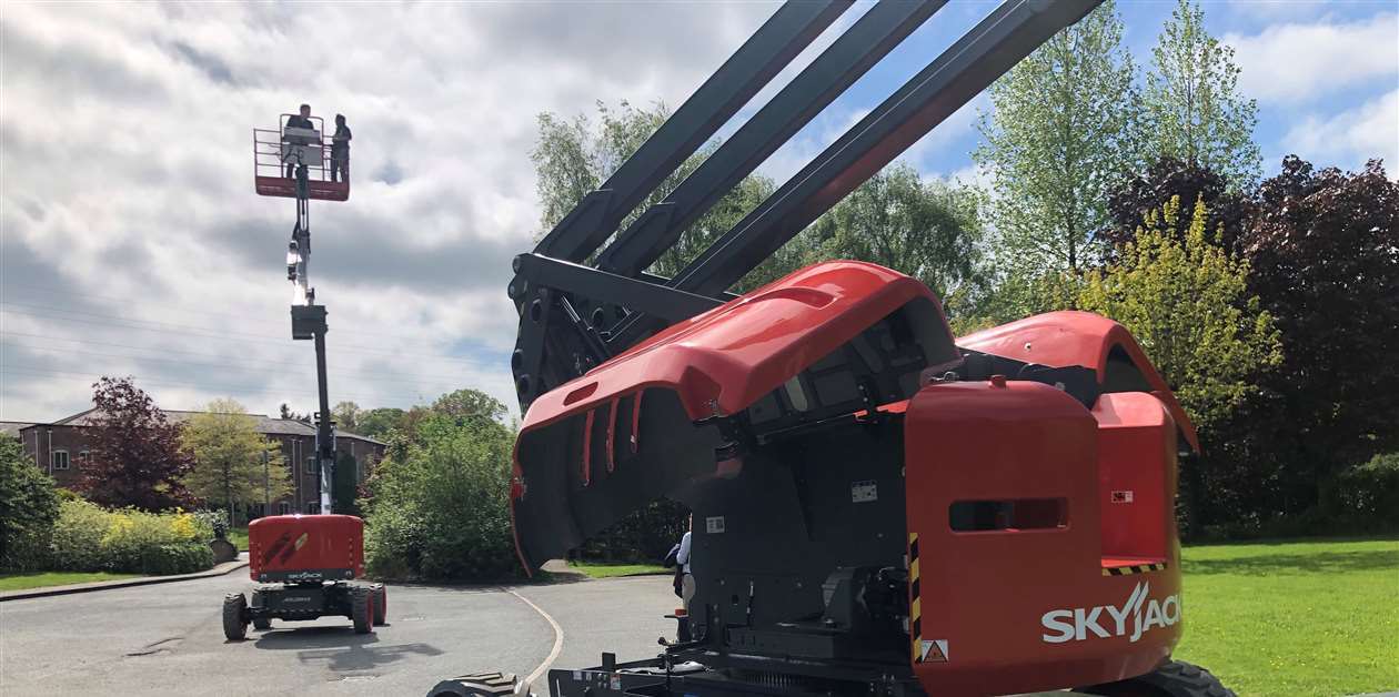 Skyjack launches electric boom range - Construction Briefing
