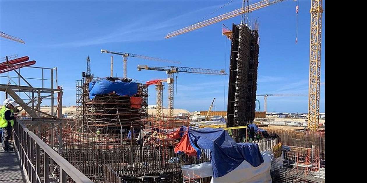 Four major nuclear power reactors that have started construction in ...
