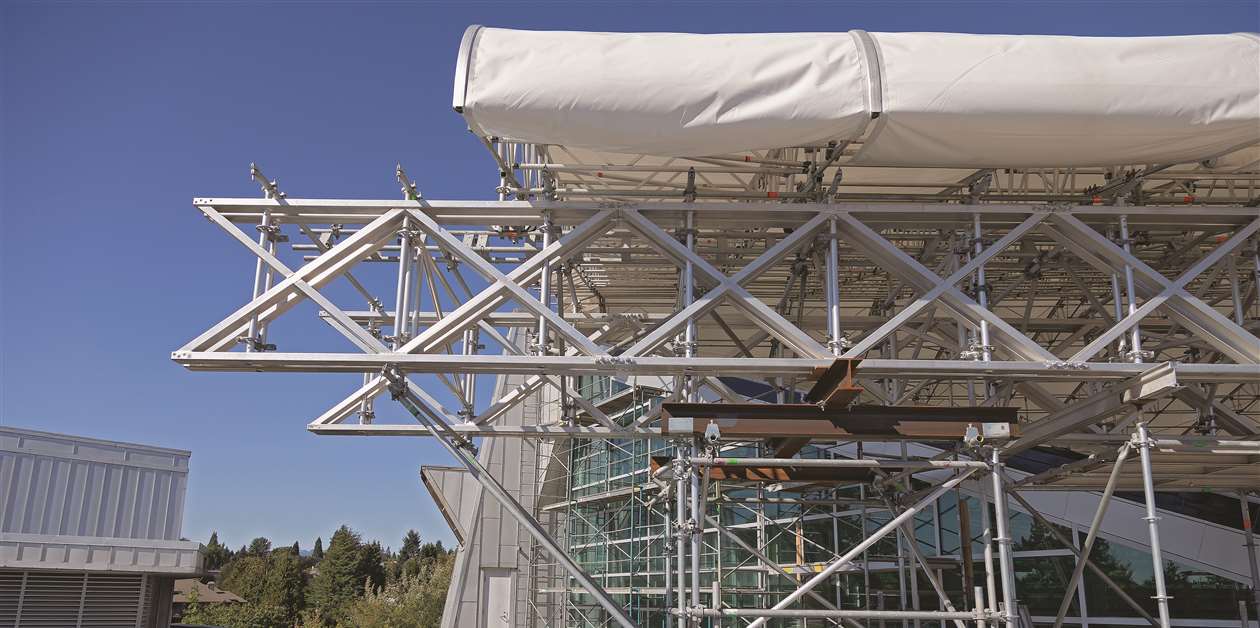 Skyline Scaffold engineers award-winning solution - Construction Briefing