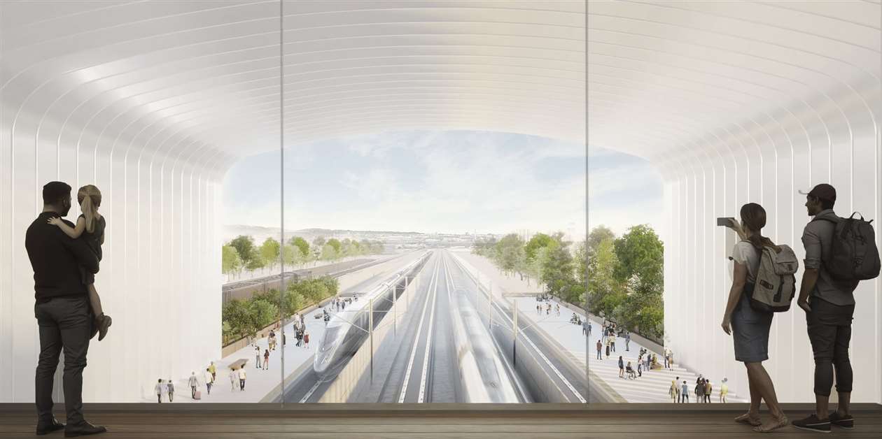 Architects unveil designs for California High-Speed Rail stations ...