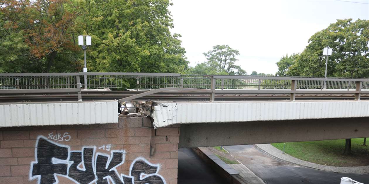 Images | Investigation underway after partial bridge collapse in ...