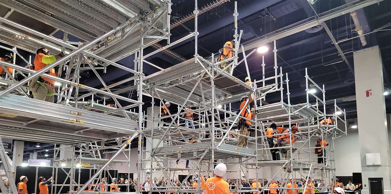 Crews set for SAIA Scaffold Builders Challenge - Construction Briefing